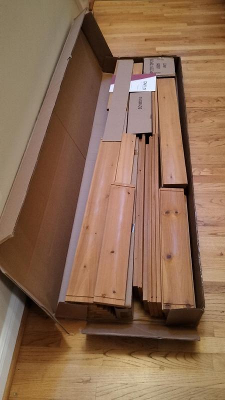 Enclo Privacy Screens Concord 41-in W x 73-in H Wood Planter Box Cedar ...