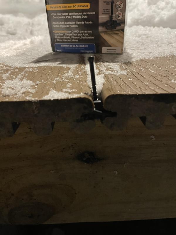 CAMO Wedge clip and ClipDrive Decking Tool Bundle 1.75-in 316 Stainless ...