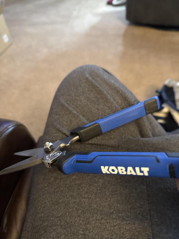 Kobalt 8-in Stainless steel Molded grip Scissors in the Scissors ...