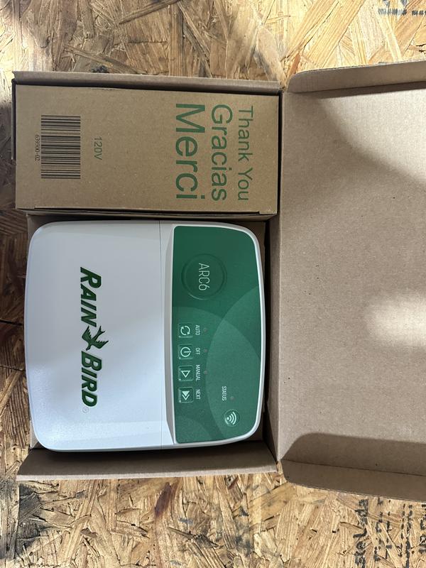 Rain Bird 6-Station Digital Wi-Fi Compatible Smart Irrigation Timer ...