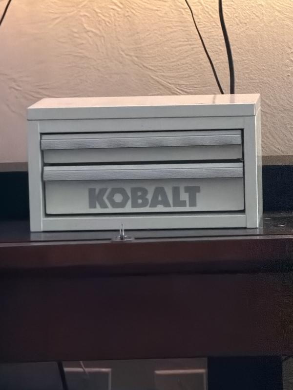 Kobalt Mini-Base 11-in W x 7.4-in H x 6.22-in D 3-Drawer White Steel ...