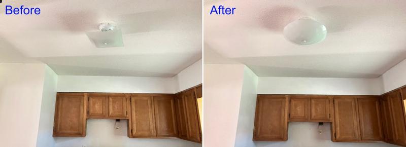 Progress Lighting Round Glass 3-Light 14.5-in White Flush Mount Light ...