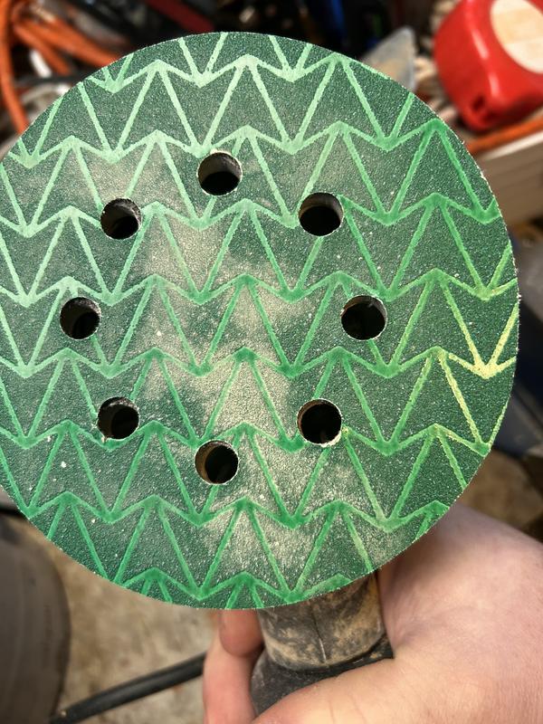 Gator Reptilion 10-Piece Ceramic Alumina 120-Grit Disc Sandpaper 391082 ...