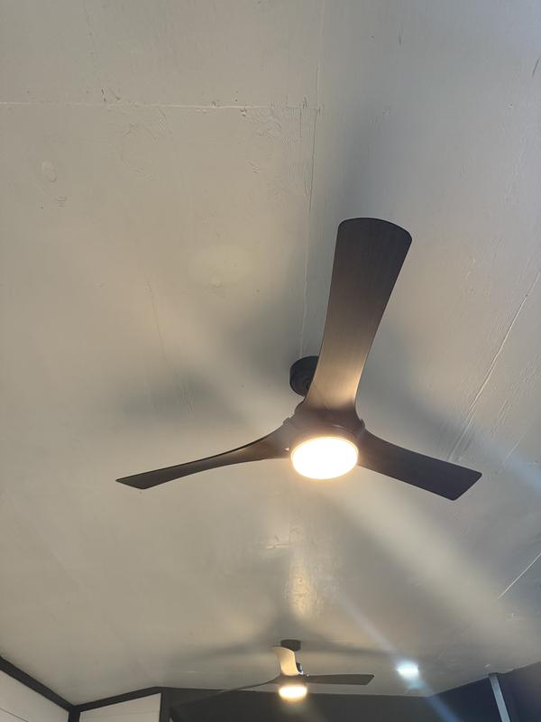 Harbor Breeze Selwyn 60-in Black with Chocolate Auburn Blades Color ...