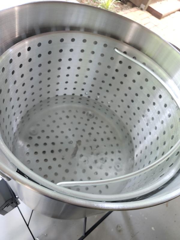 Camp Chef 80-qt Boil Pot with 1 -Burner Propane Electronic Stainless ...
