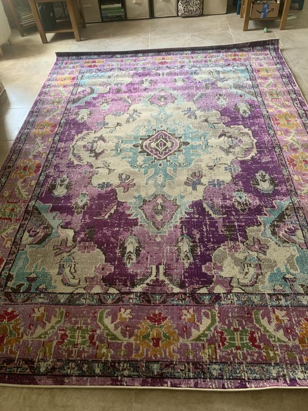 Safavieh Monaco Mahal 2 x 8 (ft) Loomed Navy/Light Blue Rectangular ...