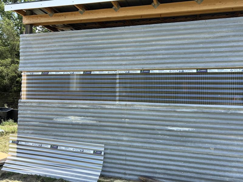 SUNSKY 2-ft x 6-ft Corrugated Clear Polycarbonate plastic Roof Panel 5 ...