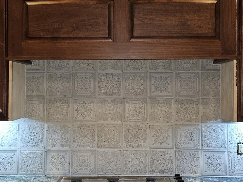 Affinity Tile Fitz White 8-in x 8-in Multi-finish Ceramic Patterned ...