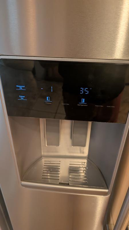 KitchenAid 20.85-cu ft Counter-Depth 36-in Wide Side-by-Side ...