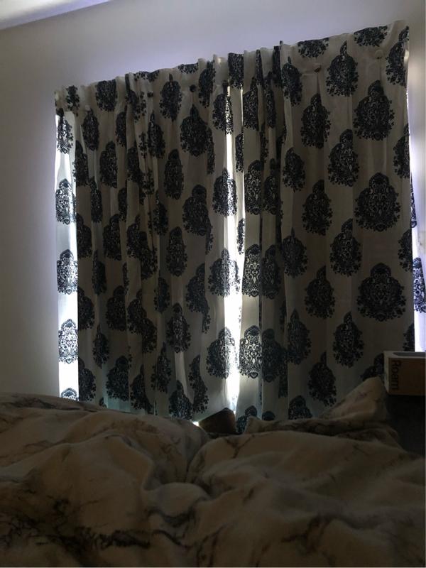 Rod Desyne 5/8-in Blackout 48-in to 84-in Antique brass Steel Double ...