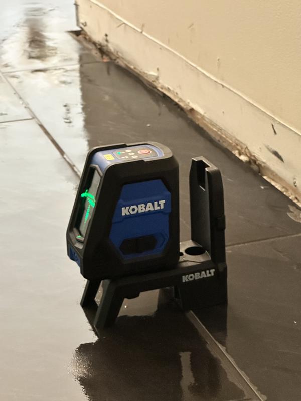 Kobalt 100-ft Green Self-Leveling Cross-line Laser Level 54402 at Lowes.com