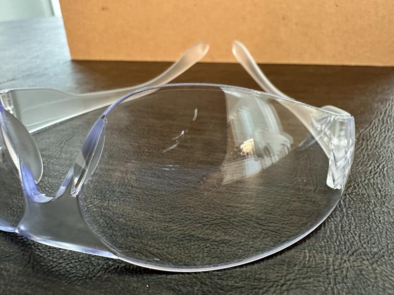 Project Source 6 Pack Clear Anti-scratch Plastic Safety Glasses 54328 ...