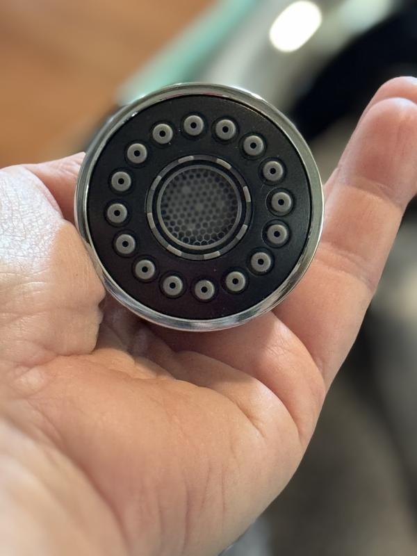 Shop FORIOUS Brushed Nickel Pull-down Kitchen Faucet with Sprayer and 3 ...