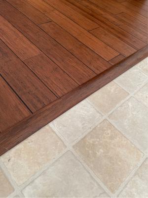 CALI Bamboo Antique Java 0.63-in T x 2-in W x 72-in L Solid Wood T ...