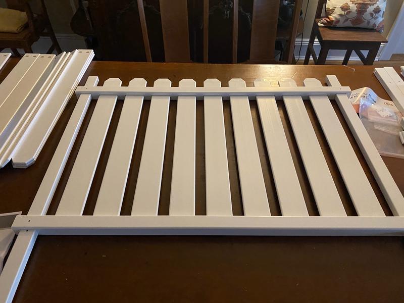 Zippity Outdoor Products Bella Puppy and Garden 2 Panels 2.5-ft H x 3.5 ...