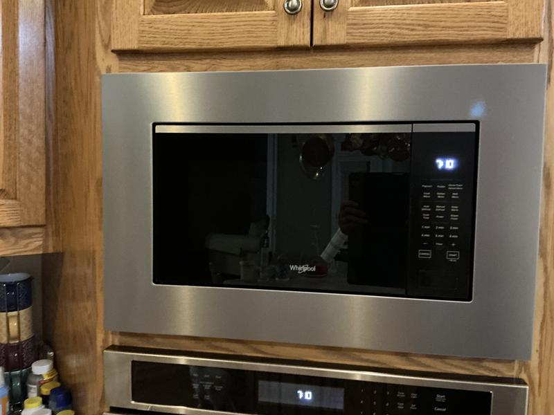 Countertop Microwave Trim Kit (Fingerprint Resistant Stainless Steel ...