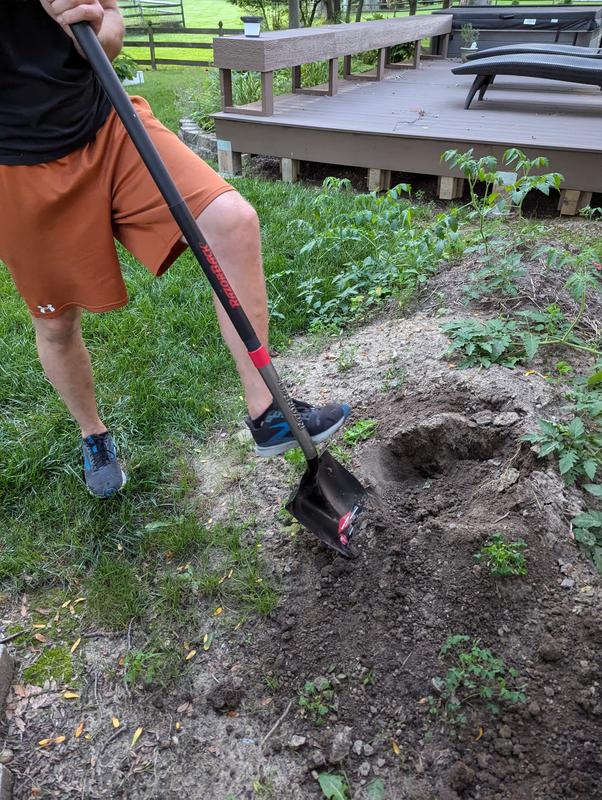Razor-Back 49-in Fiberglass Handle Digging shovel in the Shovels ...