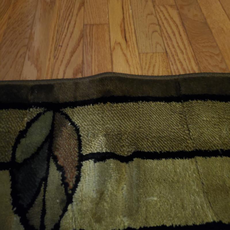 Mohawk Home Leaf Point 8 X 10 (ft) Brown Indoor Border Vintage Area Rug ...
