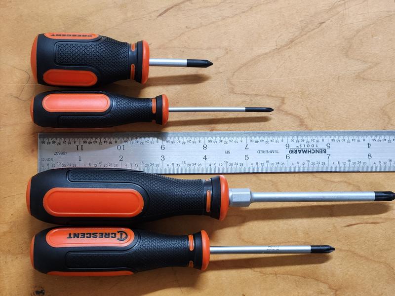 Crescent 4-Piece Phillips Screwdriver Set CPSET4PC at Lowes.com