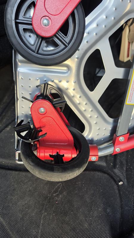 Shop Milwaukee Moving Box and 2-Wheel Red Steel Folding Hand Truck 150 ...
