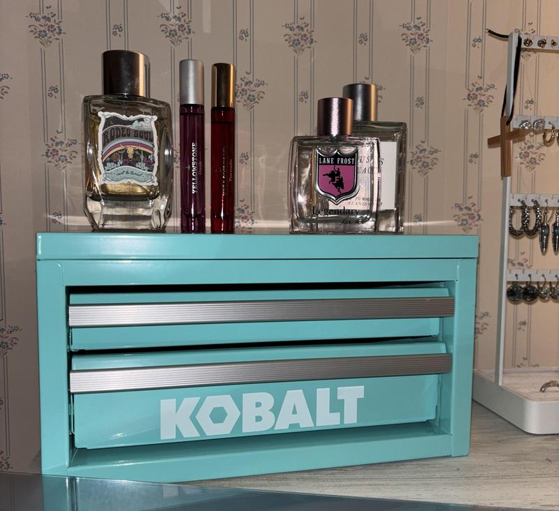 Kobalt Mini-Base 11-in W x 7.4-in H x 6.22-in D 3-Drawer White Steel ...