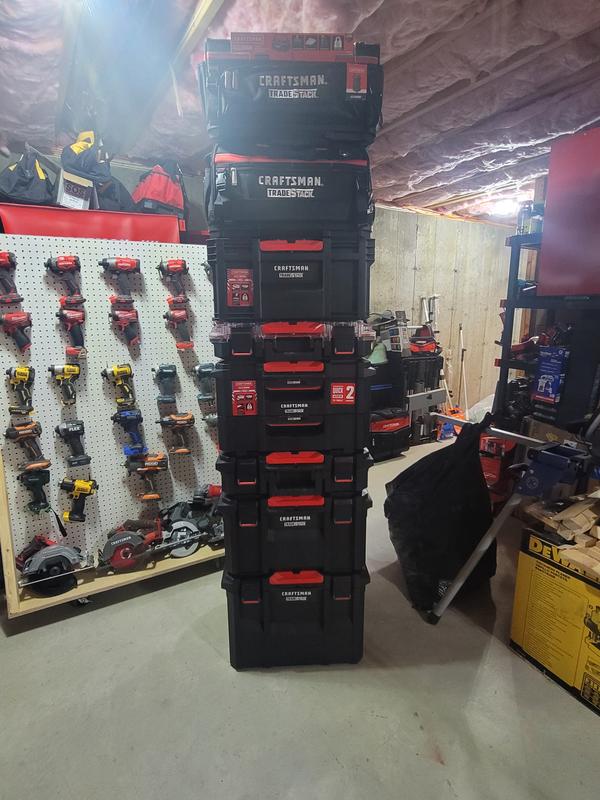 CRAFTSMAN TRADESTACK 21.45-in W x 12.79-in H x 13.85-in D 2-Drawer ...