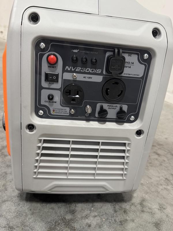 Novus 2300W Inverter Generator with CO Sensor in the Inverter Generators department at Lowes.com