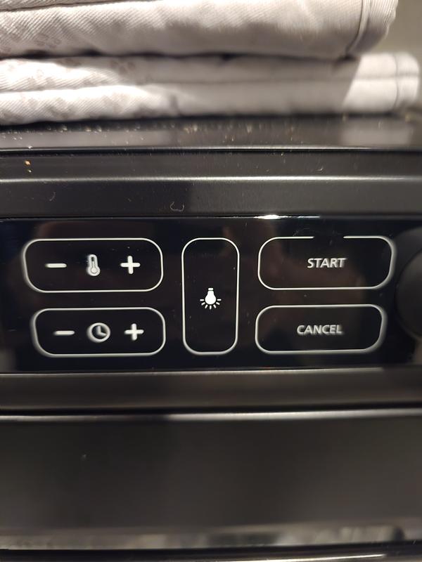 COWSAR 25.36-Quart Stainless steel Touch control 1 -Baskets Air Fryer ...