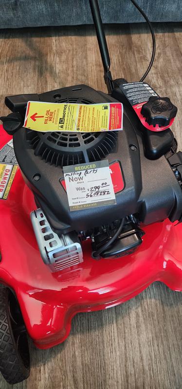 CRAFTSMAN M090 20-in Gas Push Lawn Mower with 125-cc Briggs and ...