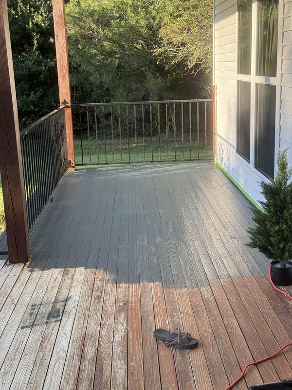 Valspar Cilantro Semi-transparent Exterior Wood Stain and Sealer (1 ...