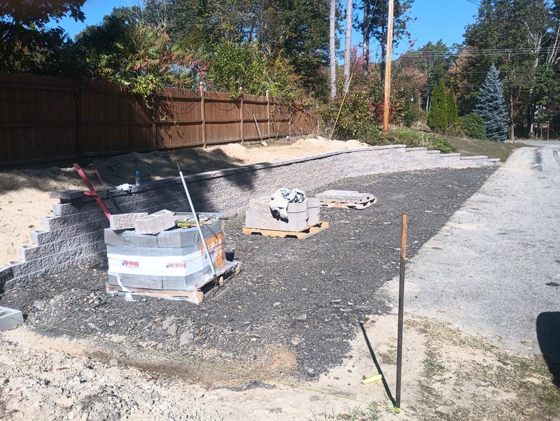 3-in H x 16-in L x 11.2-in D Brown/Charcoal Concrete Retaining Wall Cap ...
