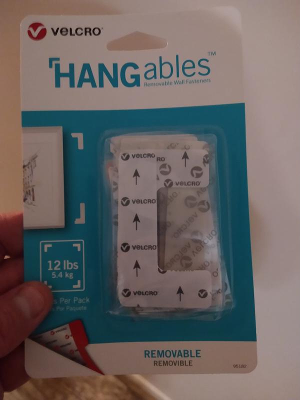 VELCRO Brand Hangables Removable Wall Fasteners 3 In. X 1-3/4 In ...