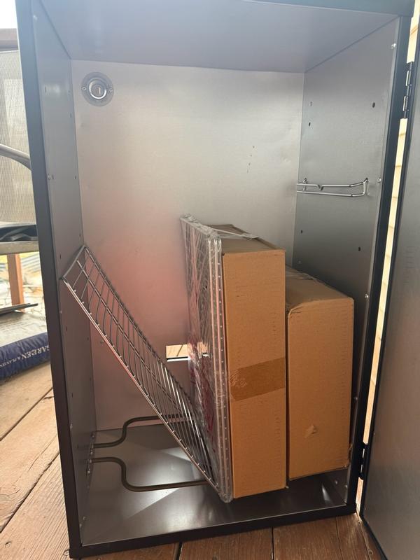 Master Forge 531-Sq in Black Electric Smoker EBS24031L at Lowes.com