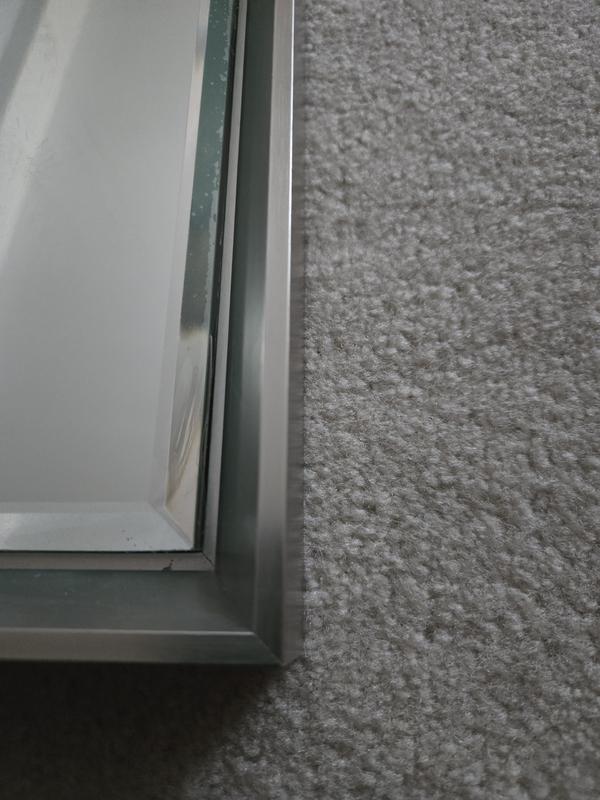 QueenFun Mirror 16-in x 24-in Beveled Rectangle Bathroom Vanity Mirror ...