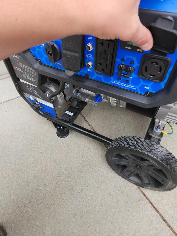 Kobalt 49 State 6830 / 5500 -Watt Dual fuel Portable Generator in the ...