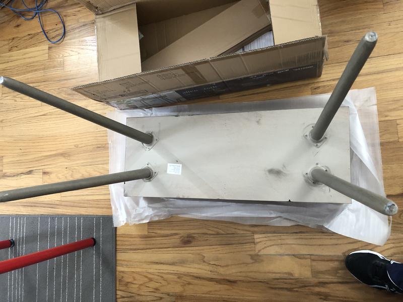 allen + roth 33.75-in Brown Modern/Contemporary Writing desk in the ...