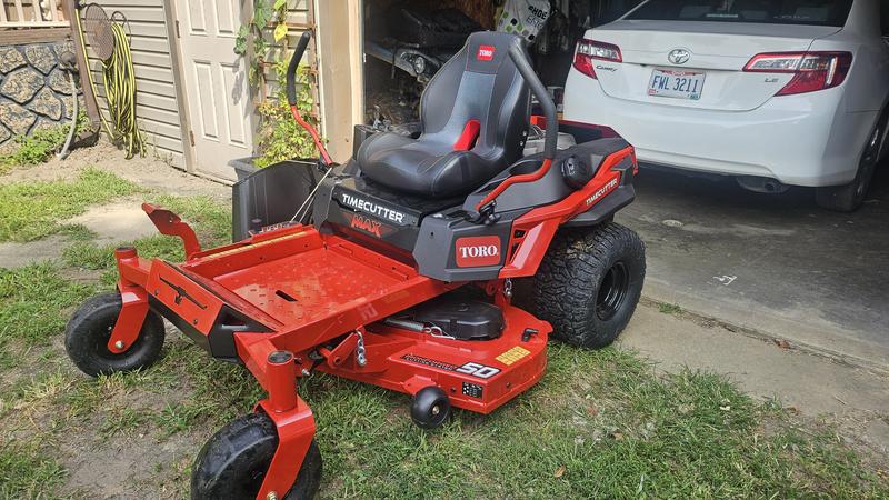 Toro TimeCutter Max 50-in 23-HP V-twin Gas Zero-turn Riding Lawn Mower ...