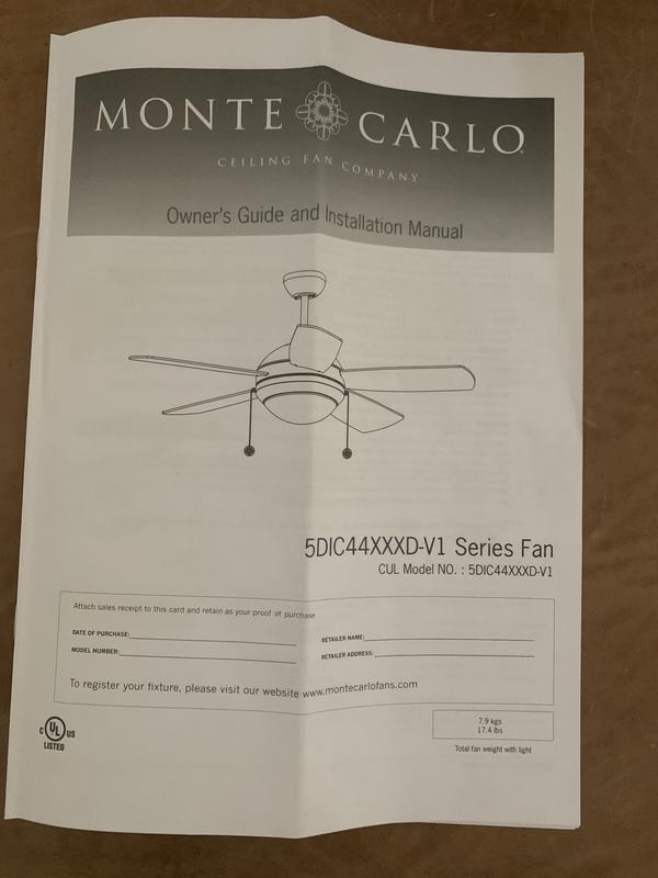 Generation Lighting Discus 44-in Brushed Steel with Silver Blades ...