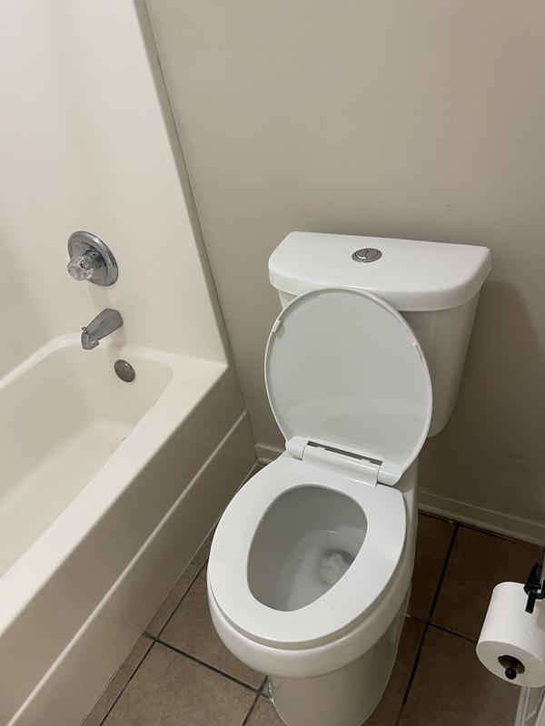 HOROW Fathers Day Gifts 19 inch Toilets White Round Tall height 12-in ...