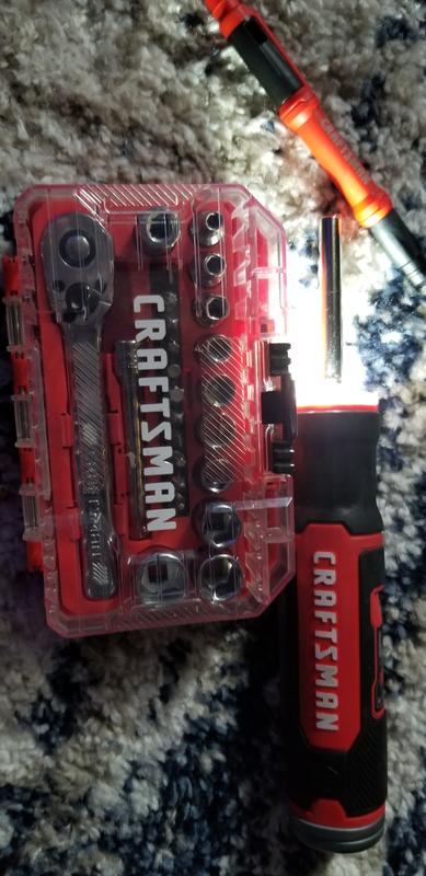 CRAFTSMAN 4-volt 3/8-in Cordless Screwdriver (1-Battery Included and ...