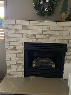 Flexebrick 2.625-in x 9.375-in Wheat Brick Veneer Individual Piece 11 ...