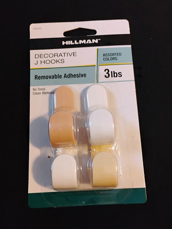 Hillman Blue Adhesive Storage/Utility Hook (3-lb Capacity) 9986583 at ...
