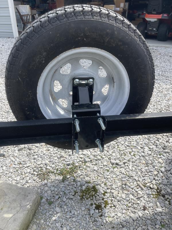 Carry-On Trailer Spare Tire/Wheel Carrier for 5-In Trailer Tires ...
