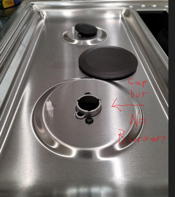 KitchenAid 30-in 4 Burners Stainless Steel Gas Cooktop with Downdraft ...