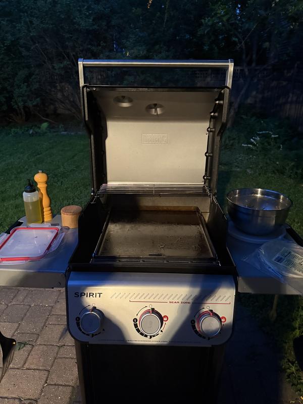 Weber Crafted Spirit and Searwood Inset Frame Stainless Steel Multi ...