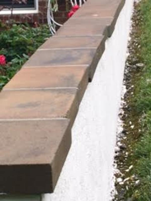 2-in H x 12-in L x 7.5-in D Allegheny Concrete Retaining Wall Cap ...