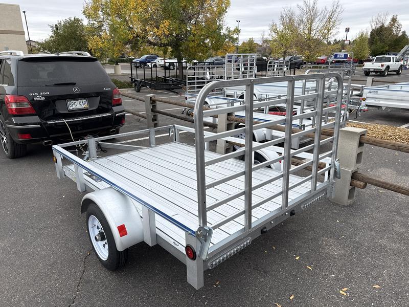 Stirling 5 x 8.2 Galvanized Steel Utility Trailer with Ramp Gate ( 1600 ...