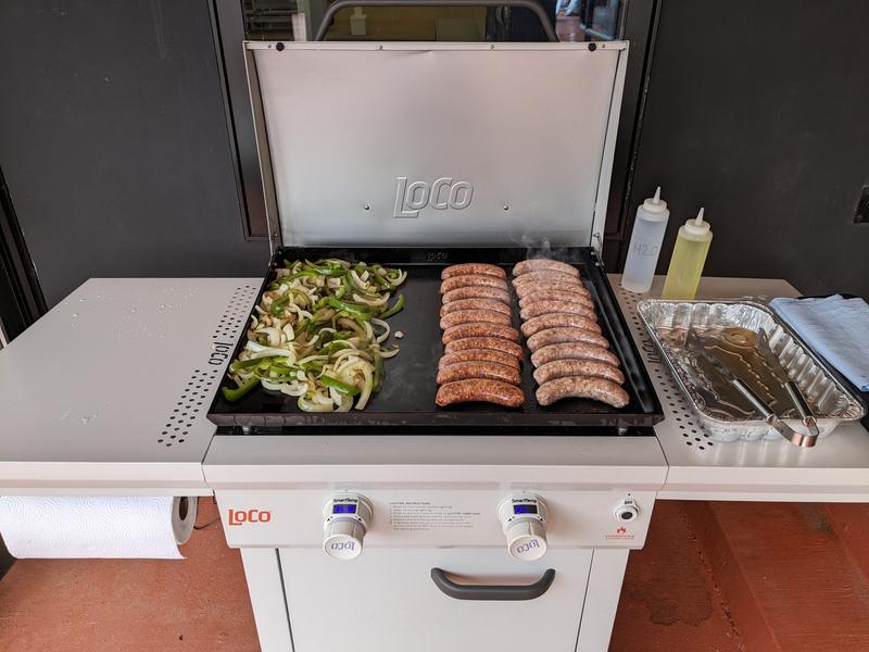 LoCo COOKERS Griddle Chalk 2-Burner Liquid Propane Gas Grill LCG2ST2C26 ...