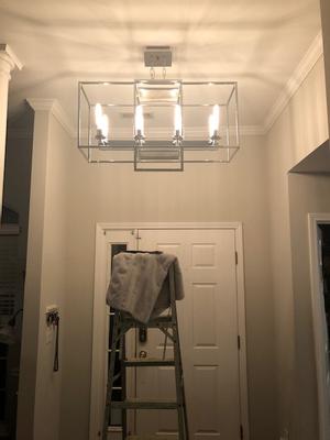 Craftmade Cubic 8-Light Chrome TransitionalChandelier at Lowes.com