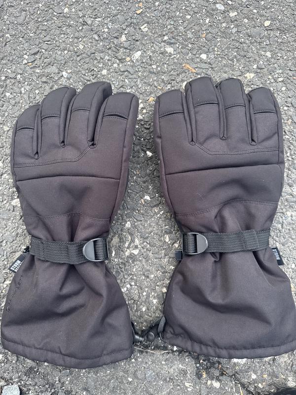 HandCrew Large Black Polyester Cold weather Gloves 1 -Pairs in the Work ...